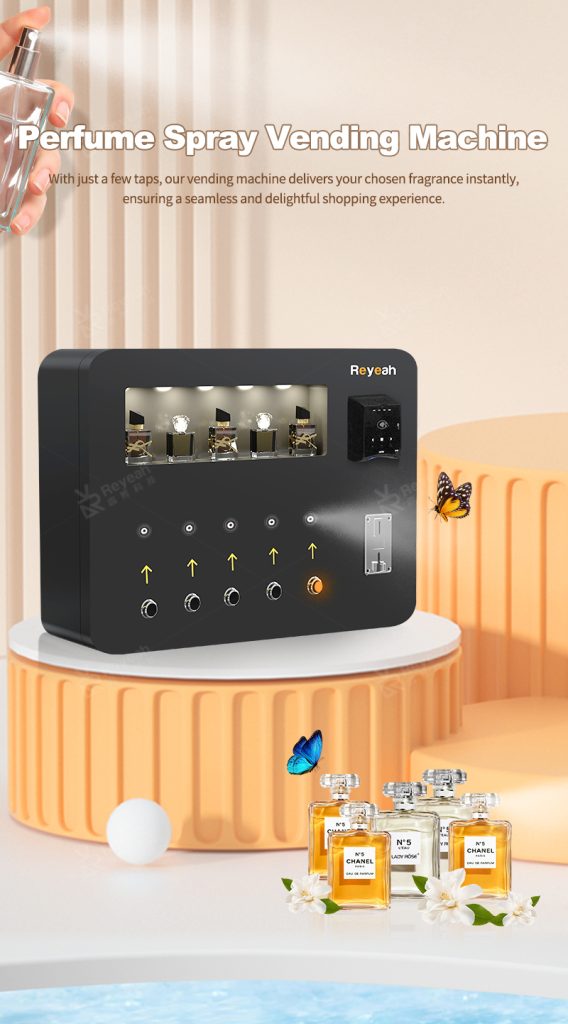 Perfume Spray Vending Machine V-P02 - Reyeah Vending Machine Supplier