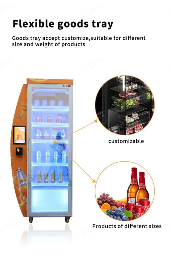 Cabinet vending machine smart self-service vending machine with ...